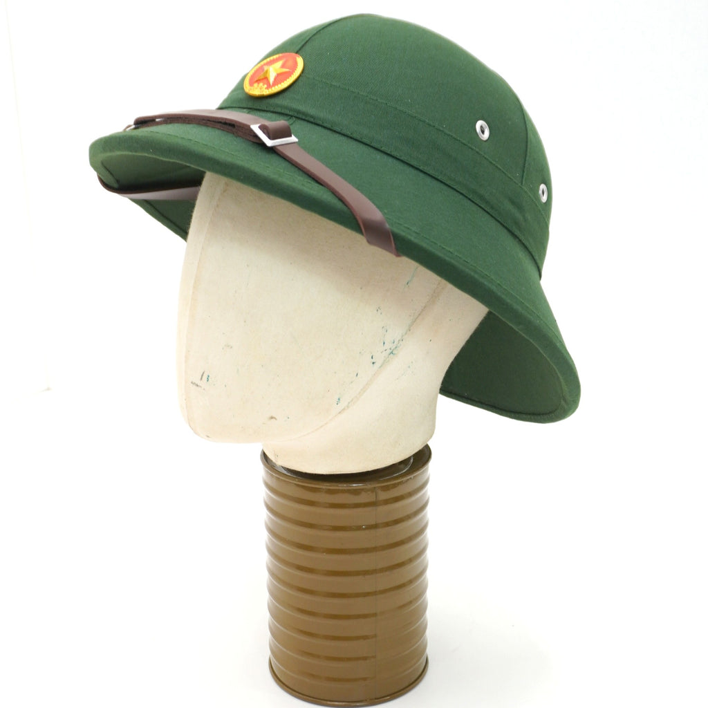 Vietnamese Pith Helmet Viet Cong Pith Hat Vietnam War Soldier Tropical – Only Army Surplus
