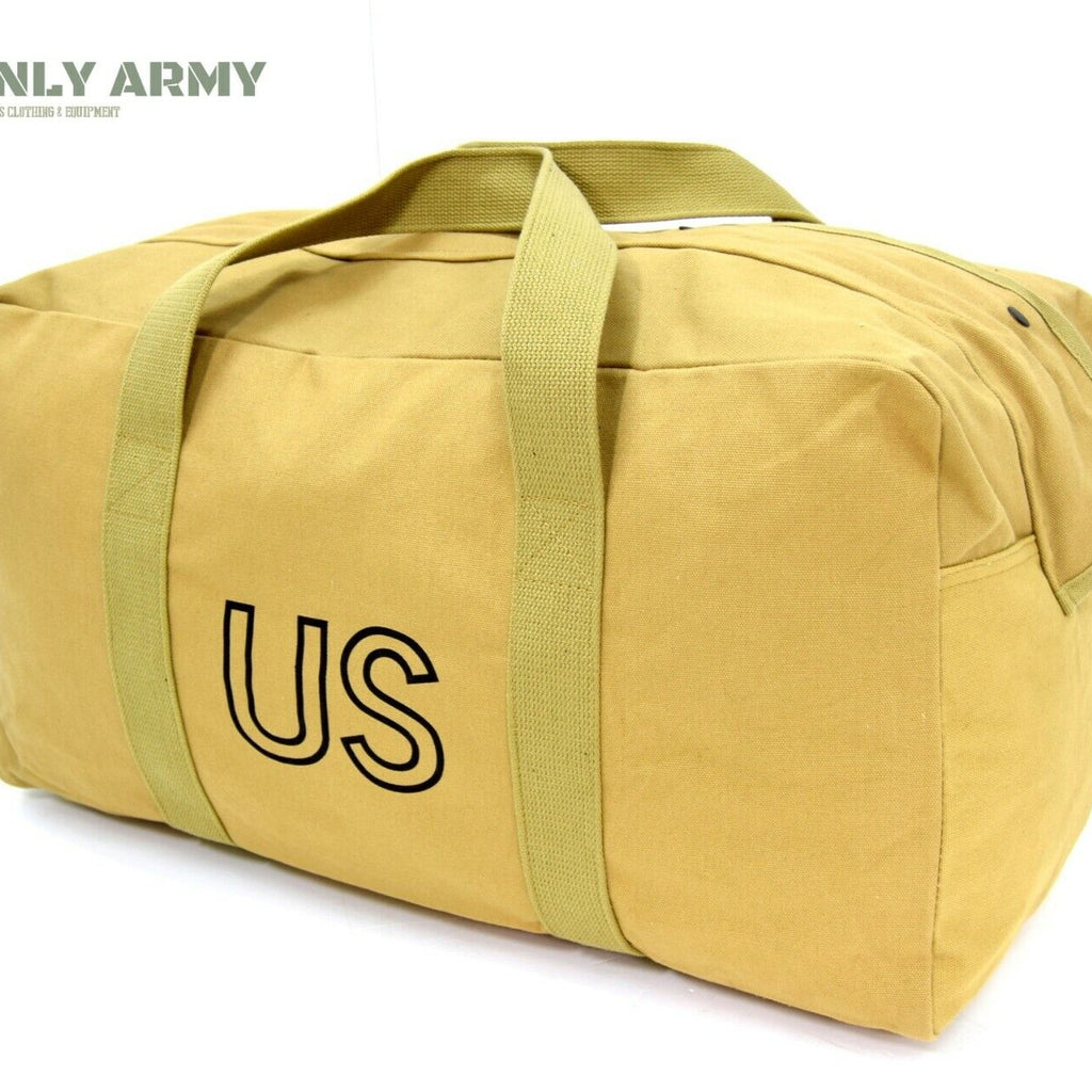 US Army WW2 Large Kit Bag / Flight Bag 1942 Kay Canvas Holdall Heavy D ...