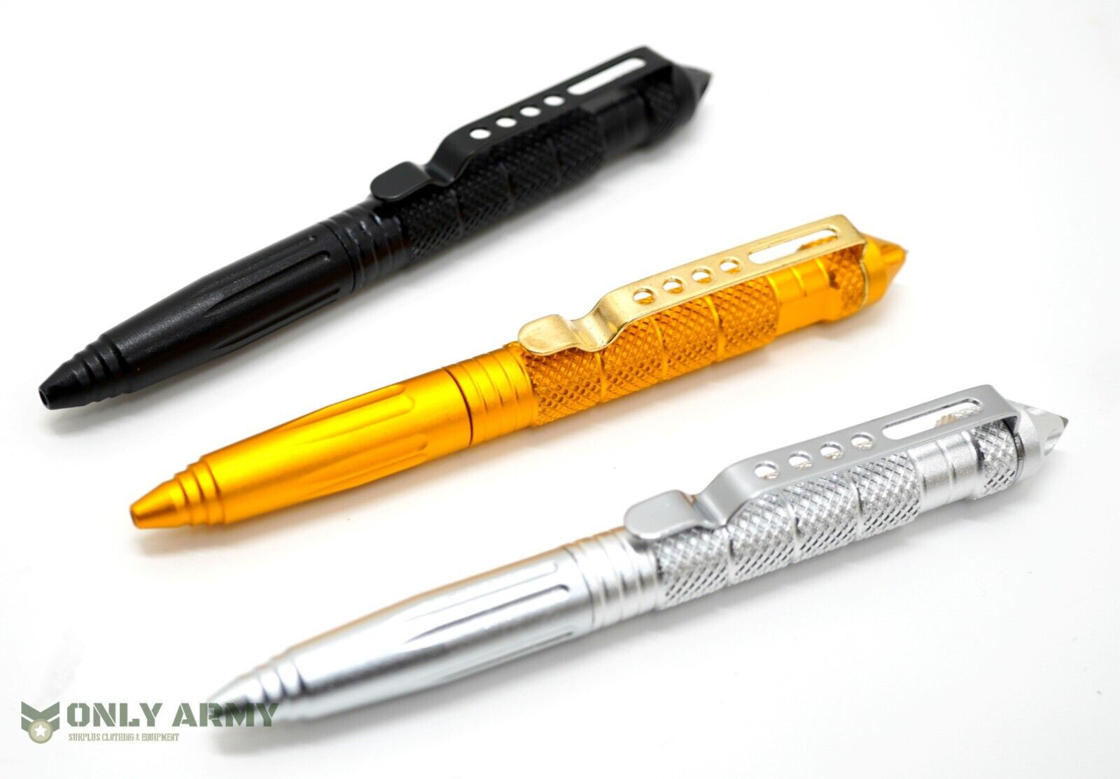 Tactical Metal Pen - TUFF PEN With Glass Breaker - Military Army Fire ...
