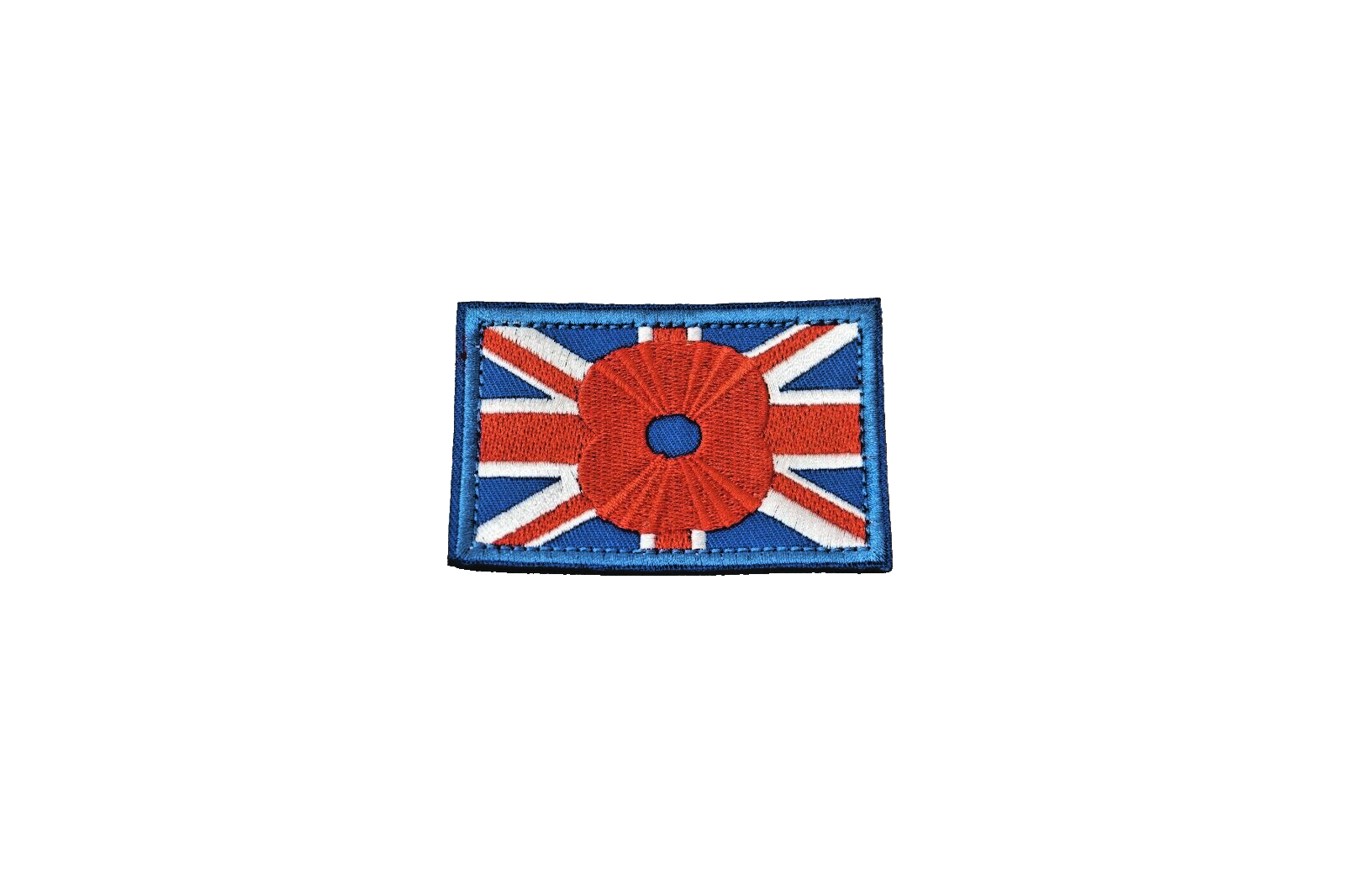 Union Jack Flag Poppy Patch / Badge Patch Hook & Loop – Only Army Surplus