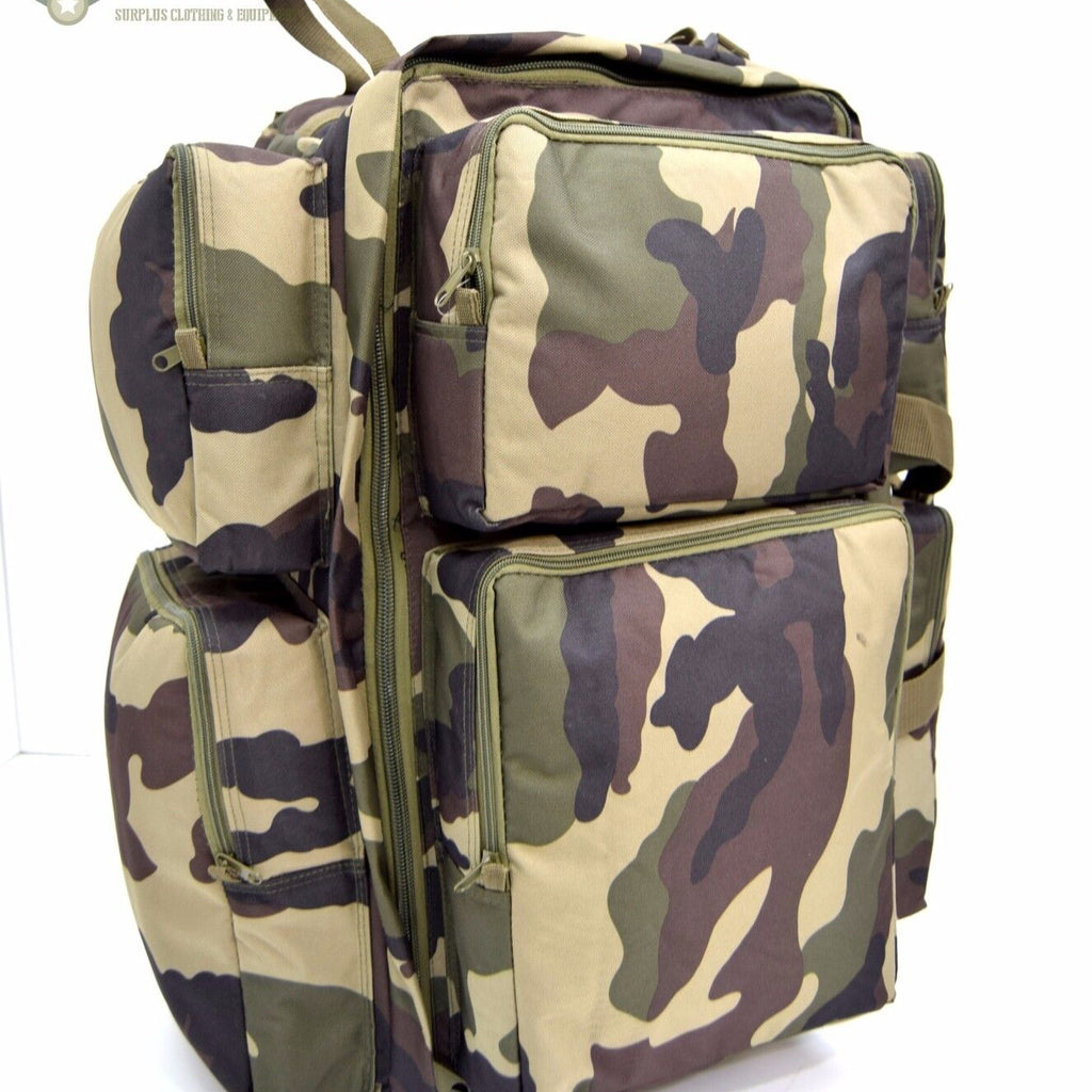 100L French Army CCE Camo Expedition / Deployment Rucksack & Holdall A ...