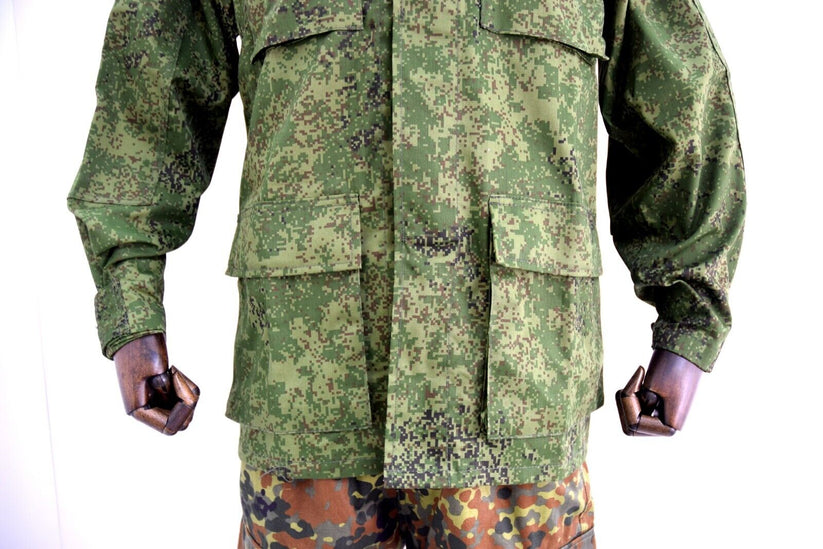 Russian Army Zifra Flora Camo Shirt BDU Lightweight Combat Jacket Digi ...