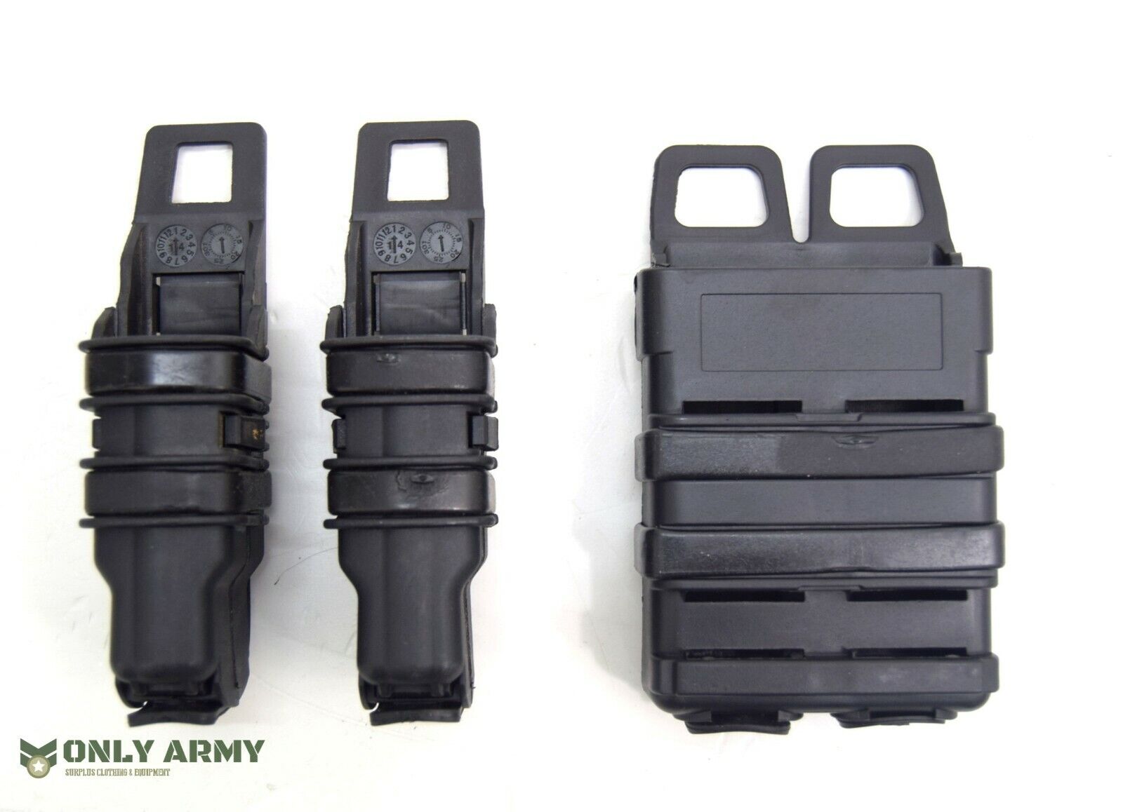 Black Fast Mag Pistol / Rifle Pouch MOLLE Hard Shell Mag Holder UKSF A ...