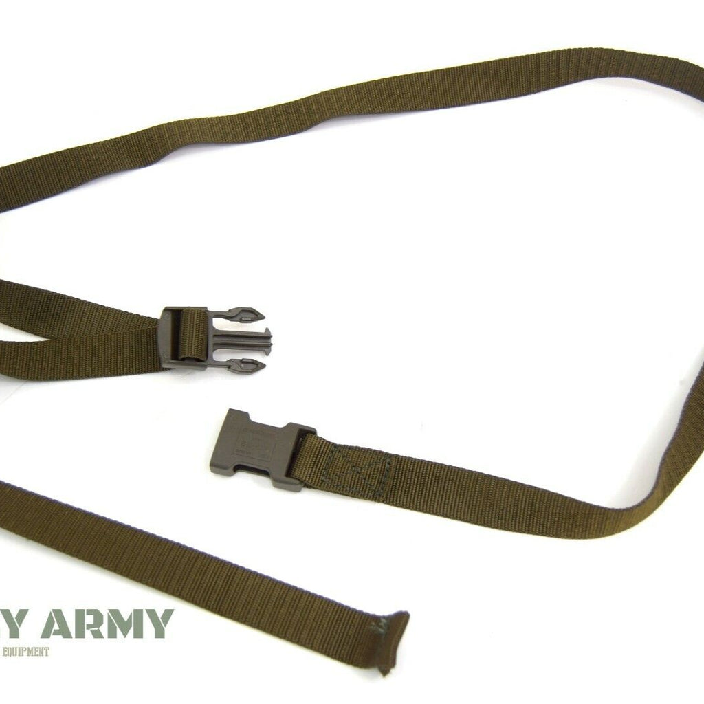 Swiss Army Webbing Strap Adjustable Retention Quick Release Buckle Tie ...