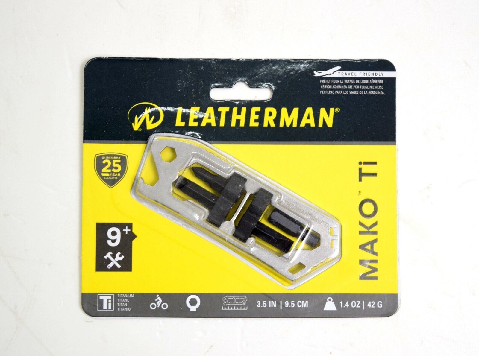 Leatherman MAKO Ti Bicycle Tool Cyclist Multi-tool NEW OLD STOCK Made ...