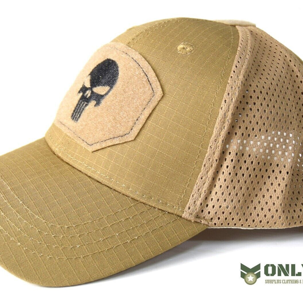 Coyote PUNISHER Mesh Cap Panel Summer Hat Sniper Operators Baseball Sk ...