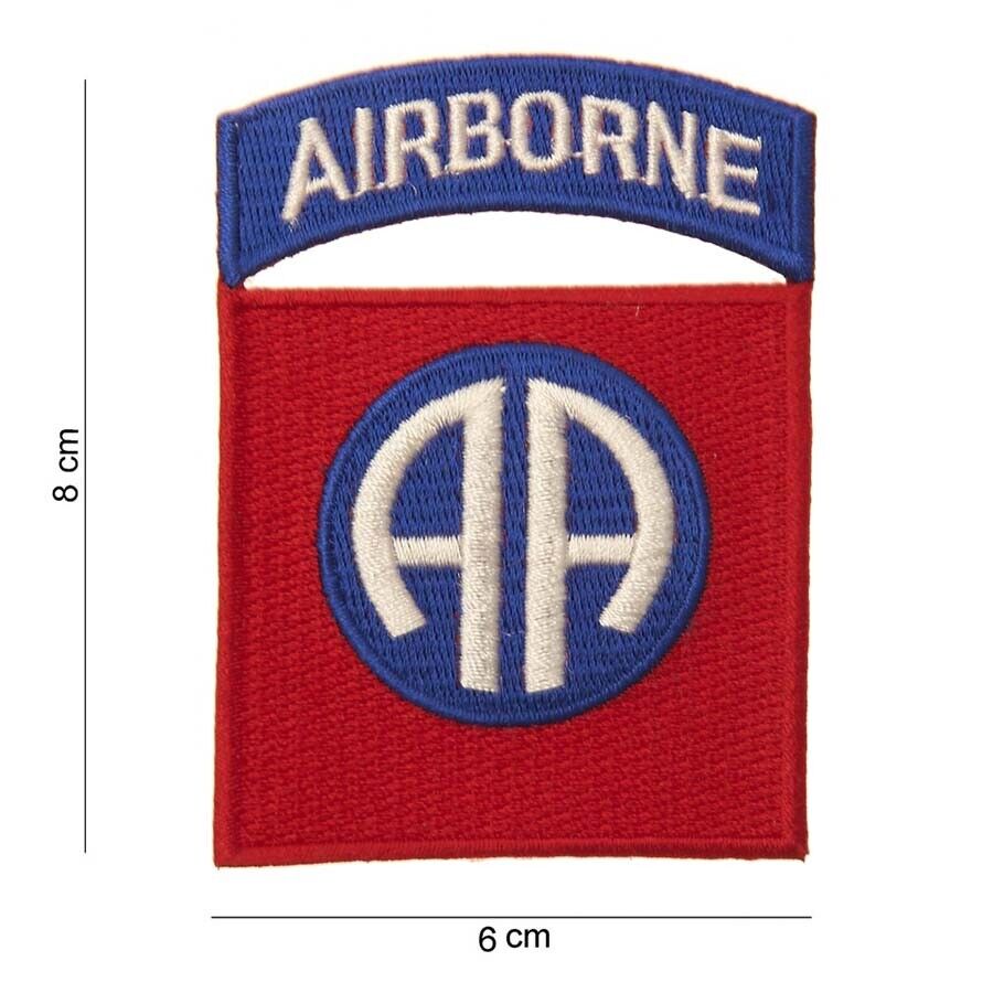 82nd Airborne Patch WW2 Repro US Badge AA Uniform Insignia Army Milita ...