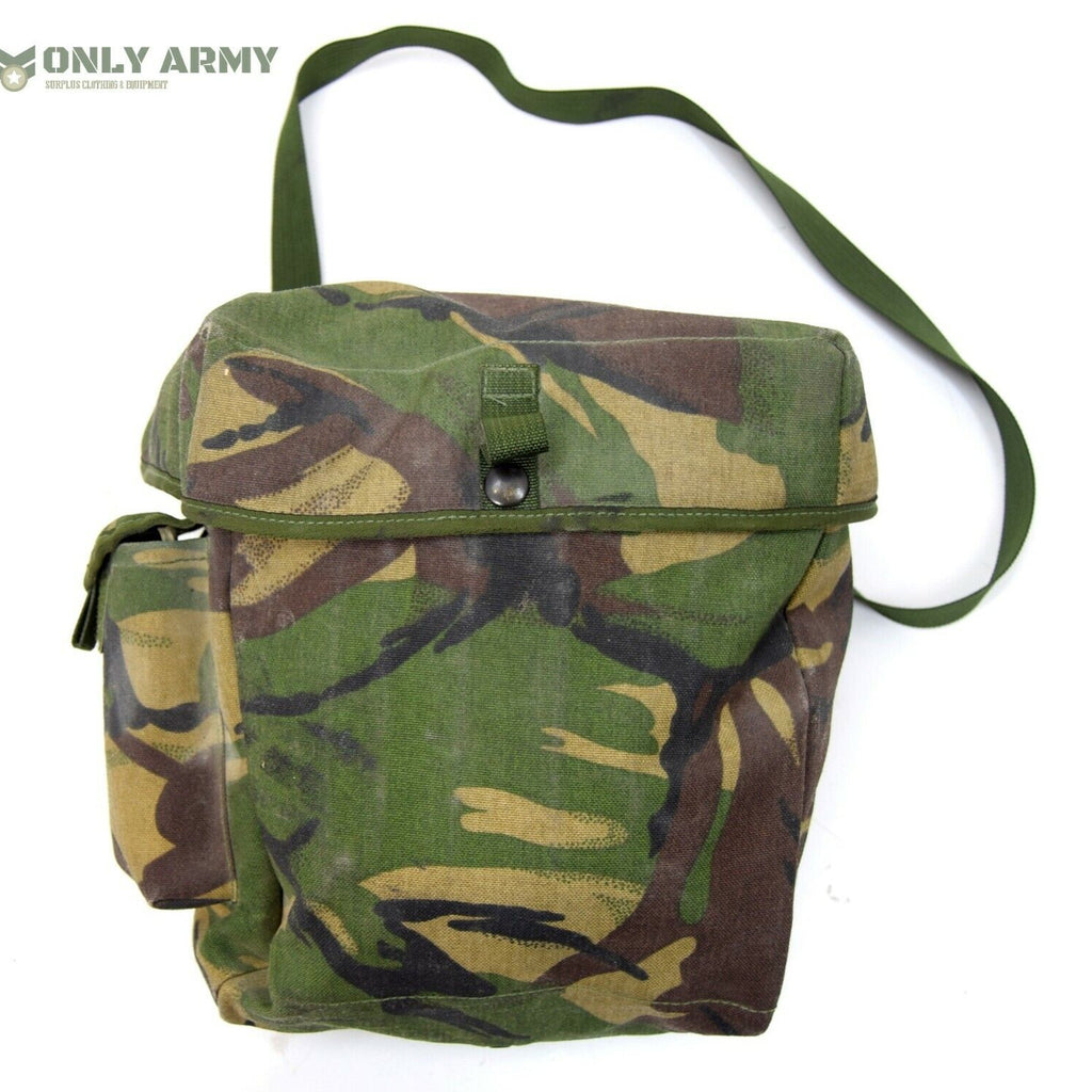 British Army Issue DPM Gas Mask Bag Satchel Shoulder Bag S10 Haversack ...