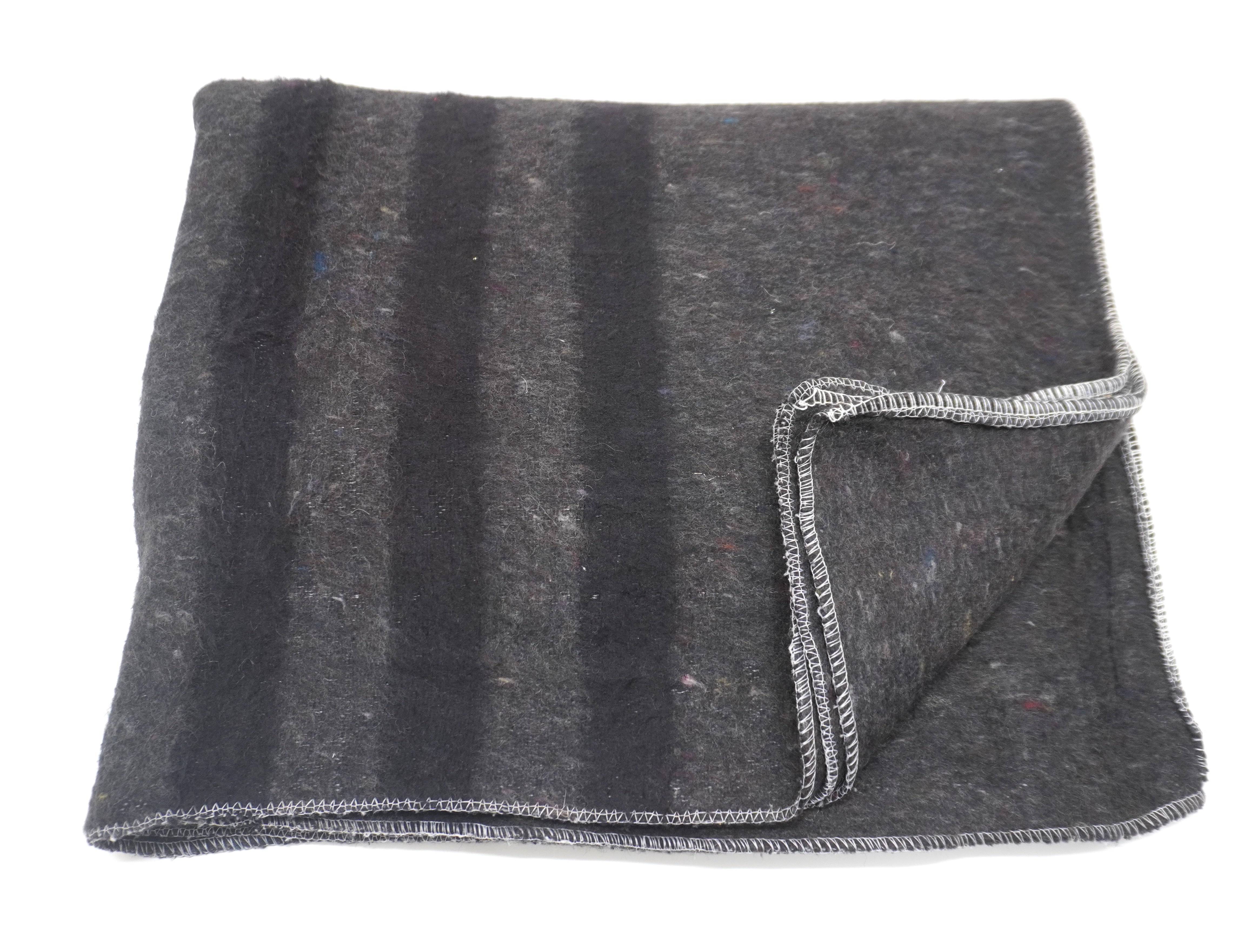 Military Anthracite Grey Blanket Army Surplus Bivouac 200 x 150cm Camp ...