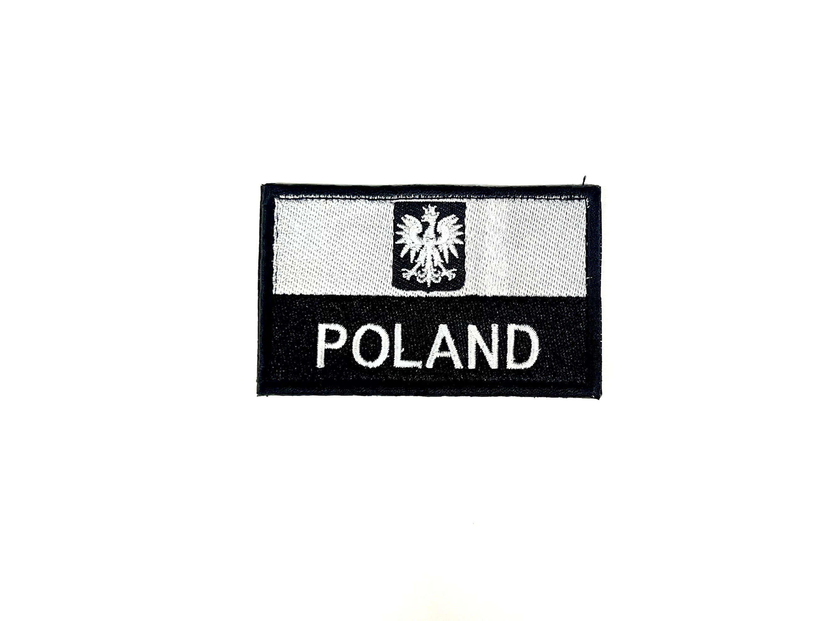 Poland / Polish Army Black/White Patch – Only Army Surplus